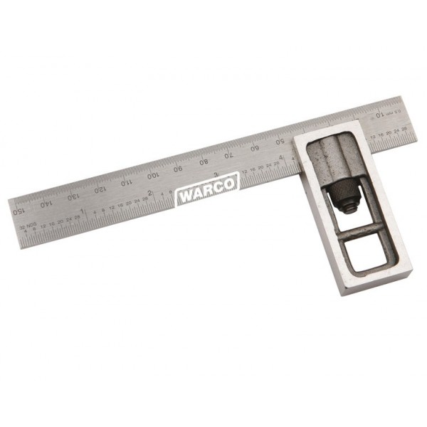 Adjustable 6" Precision Square - Quality measuring equipment