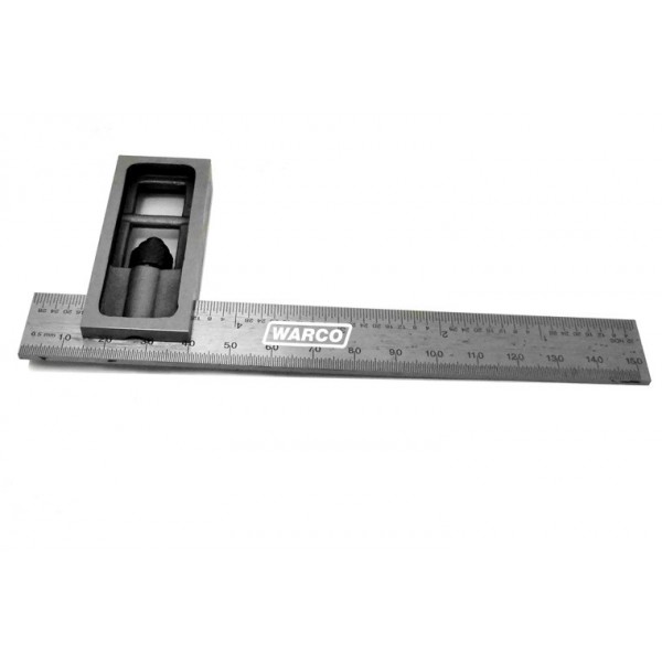 Adjustable 6" Precision Square - Quality measuring equipment