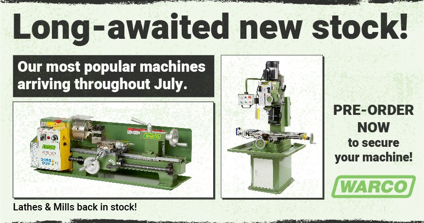 Warco | Buy Lathe, Milling Machine, Engineering Tools